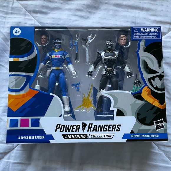 Hasbro | Toys | Power Rangers Lightning Collection In Space Blue Ranger ...